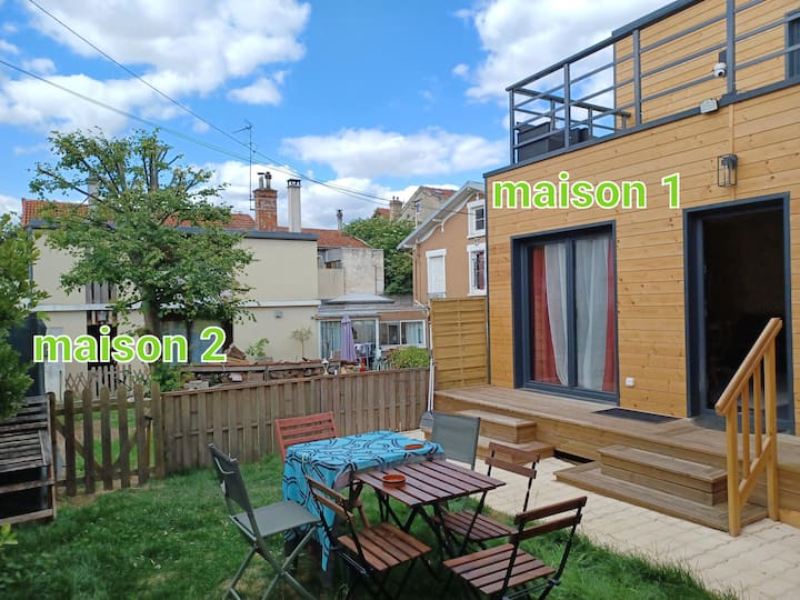 2 Maisons Cosy Calme Jardin Terrasse Proche Paris - Montrouge
