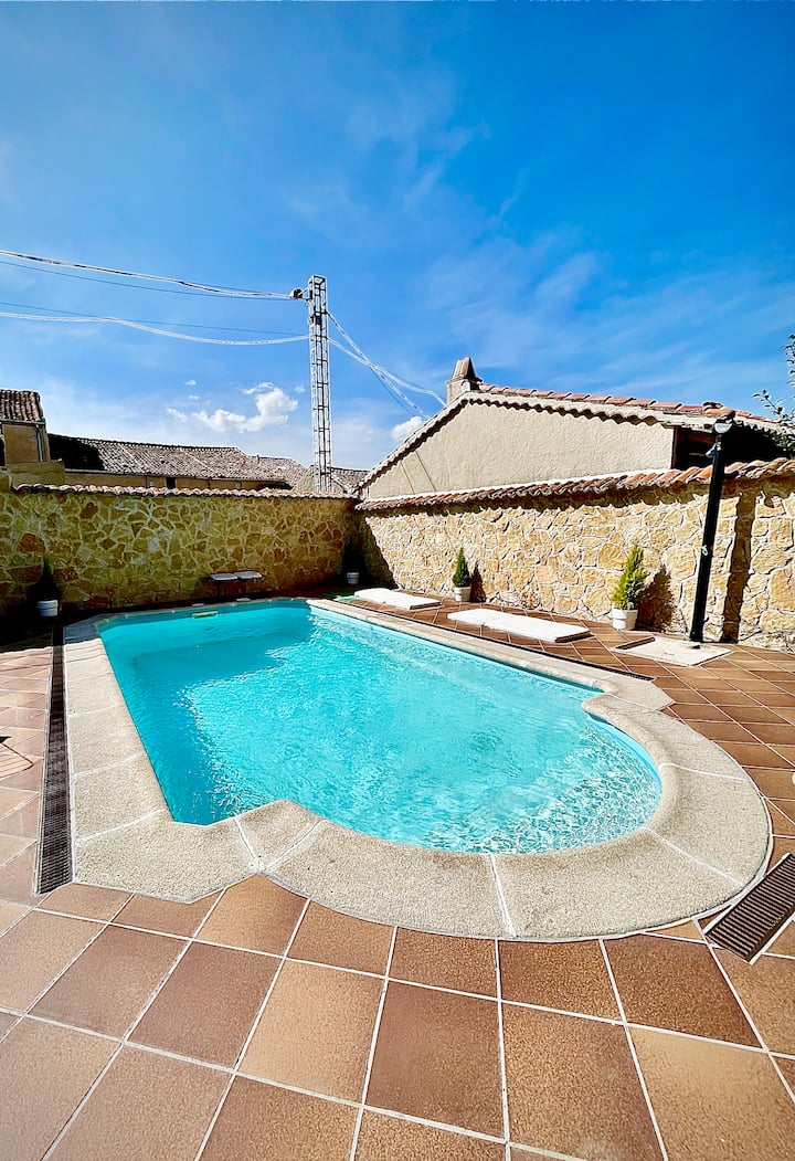 Logement Entier Maison Avec Piscine à Ségovie - Segovia