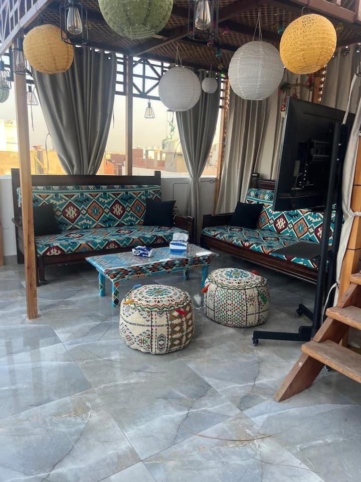 Amazing Roof With Sea View - Hurghada