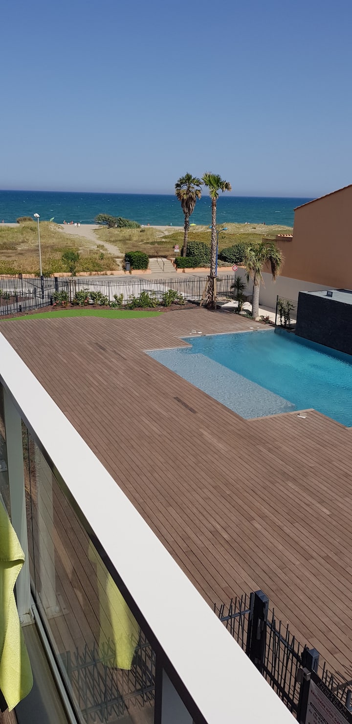 Appartement Vue Mer Et Piscine - Sainte-Marie