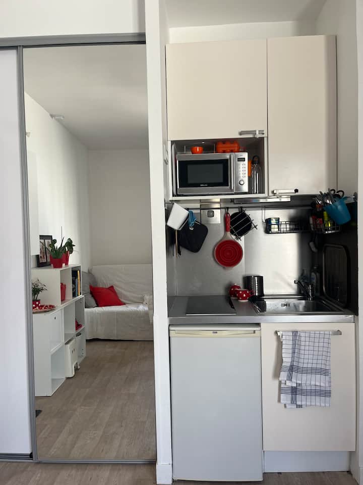 Charmant Studio Sur Cour - Paris 19e Arrondissement