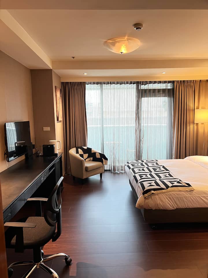 Boutique Stay • 6 Min Walk Taipei 101 Mrt •Balcony - 다안 구
