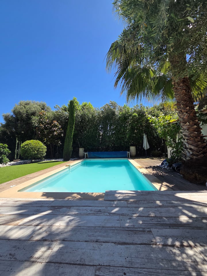 Villa Piscine à Juan-les-pins - Villeneuve-Loubet
