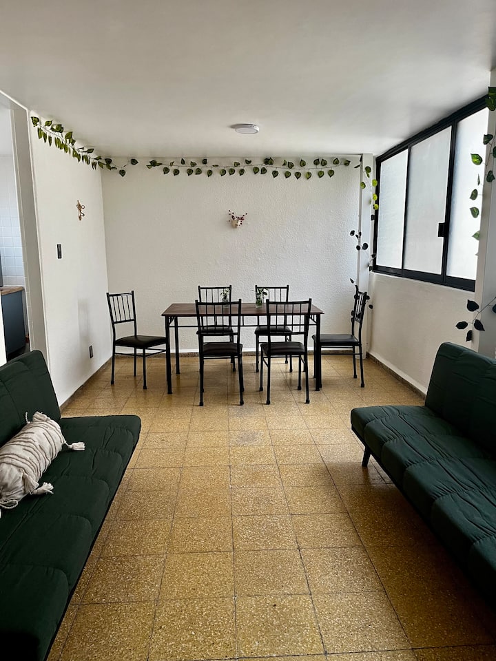Depa Ambiente Familiar. Por Metro Etiopia-eugenia. - Mexico City