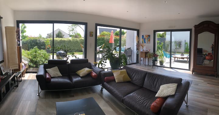 Maison D'architecte Rennes, Meublé De Tourisme 4* - Rennes