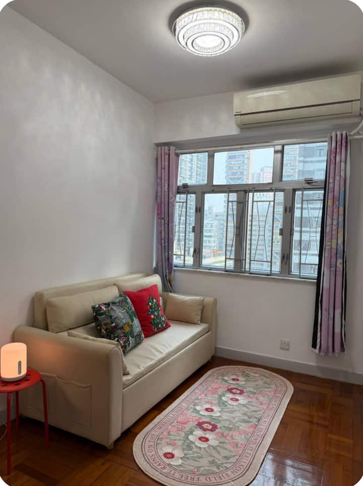 香港市中心~高铁站附近~旺角新45 ㎡大2房~旺角/旺角東双地鐵站交通更加便利~步行2分钟即到公寓 - Mong Kok