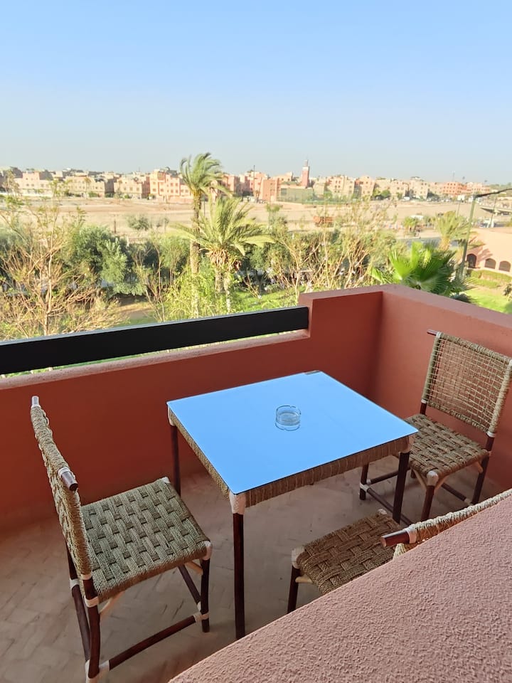 Piscines, Balcon & Parking Privé - Marrakesh