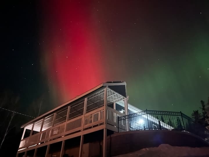Agate-lake View Deck Full Kitchen Snowmobile Trail - Bean Lake, MN