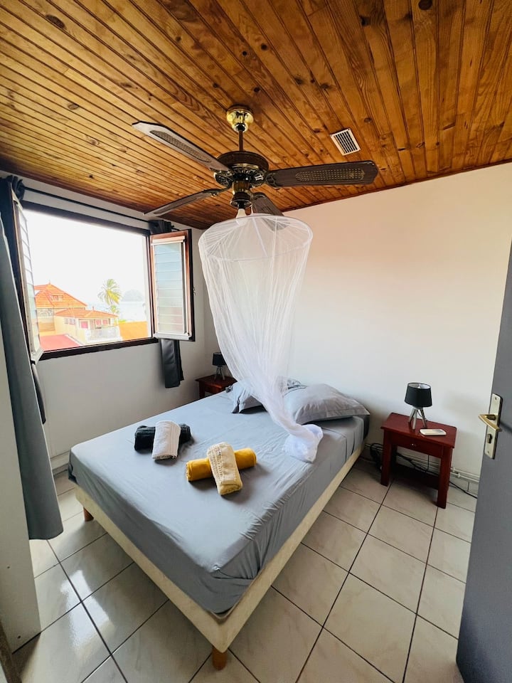 "Le Centre" Appartement Avec Vue Sur Le Rocher - Martinique