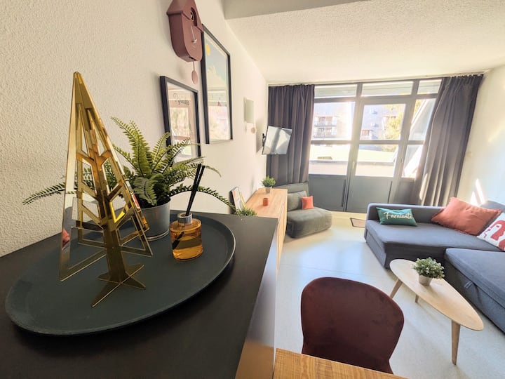 Studio Cosy 2-3p Au Pied Des Cabines (Village) - Saint-Lary-Soulan