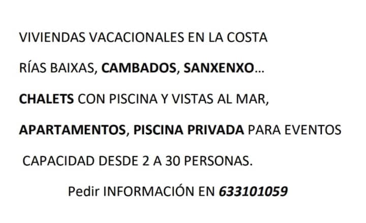 Piso Y Acceso Piscina Privada - Cambados