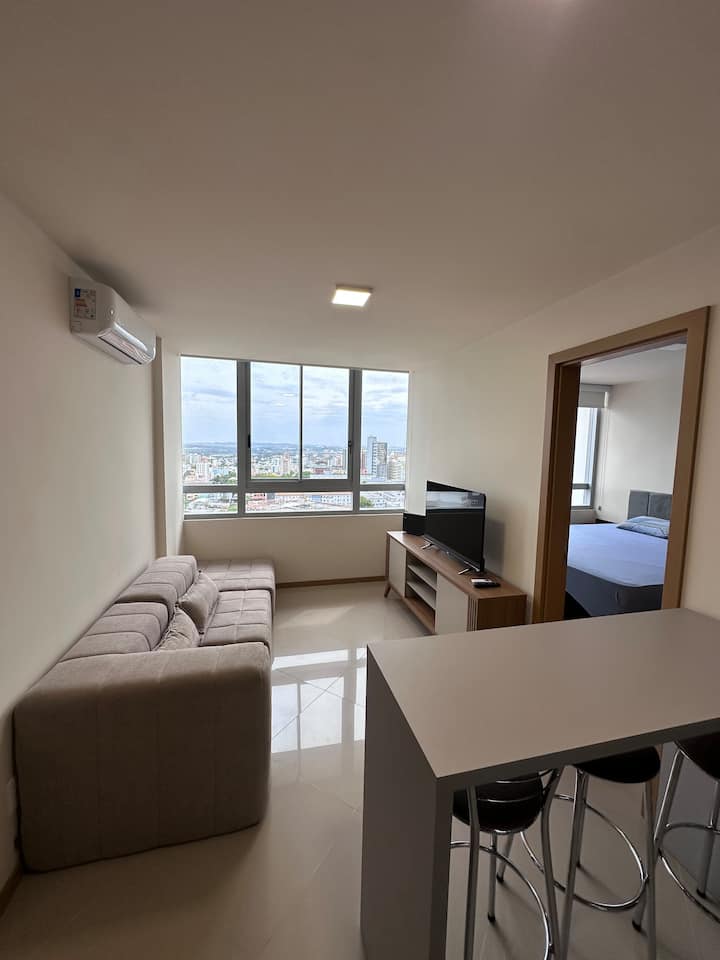 Apartamento Novo 2d Próx Ao Hosp Caridade Central - Santa Maria, Brazil