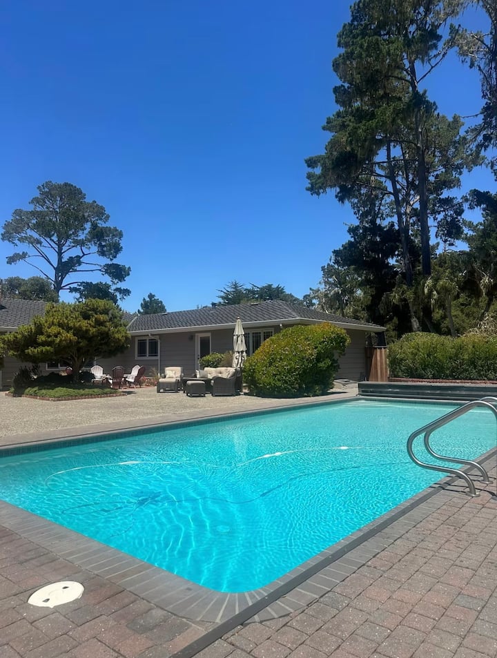 Stunning Pebble Beach Pool Home Off Spanish Bay - Pacific Grove, CA