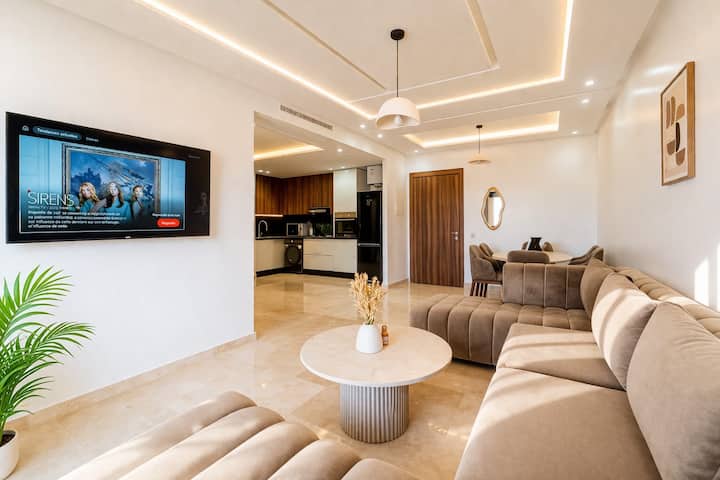 2ch Luxe • Piscine & Terrasse • 5 Min M Avenue - Marrakesh