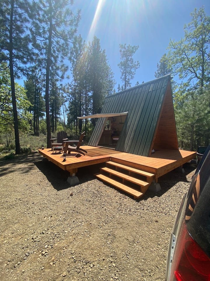 Stargazer’s A-frame Hideaway #10 - Brooks Memorial State Park, Goldendale