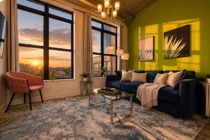Comfy 2br | Skyline Views Near Mccormick & Museums - Şikago, IL