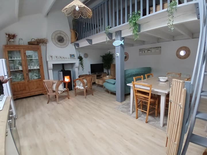 Les Pieds Dans L Eau  400 M De La Plage Du Bouil - Saint-Vincent-sur-Jard