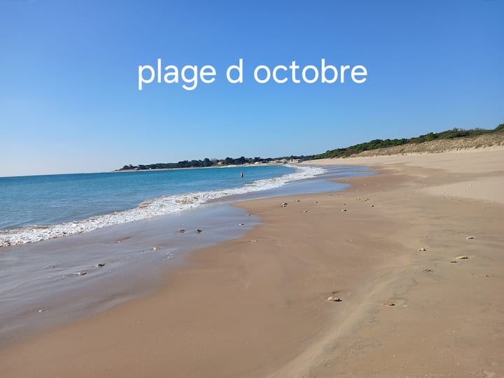 Les Pieds Dans L Eau  400 M De La Plage Du Bouil - Longeville-sur-Mer