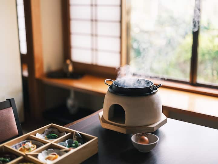 【釜飯の朝食付き】伝統的な和食の朝食/海と温泉とサイクリング/伊根、天橋立、城崎の観光拠点に - Japón