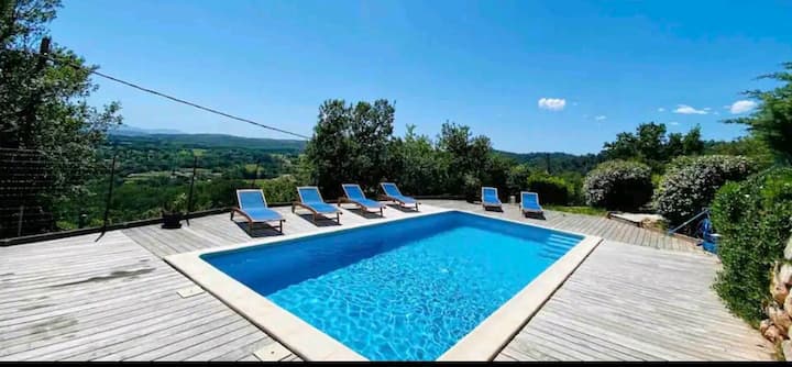Maison Avec Vue Exceptionnelle Et Piscine - Les Arcs