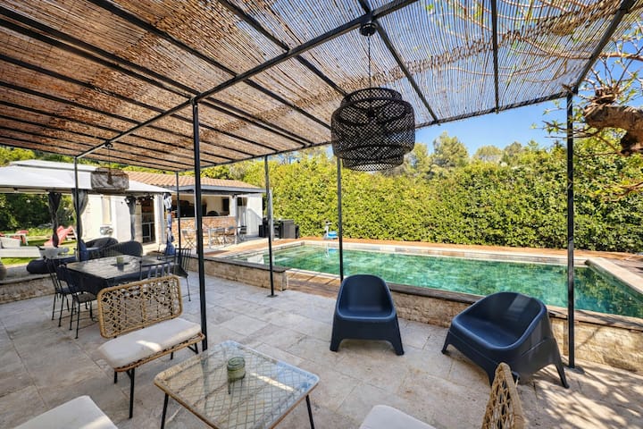 Villa Jasmin-piscine Clim Proche Aix-eguilles - Velaux