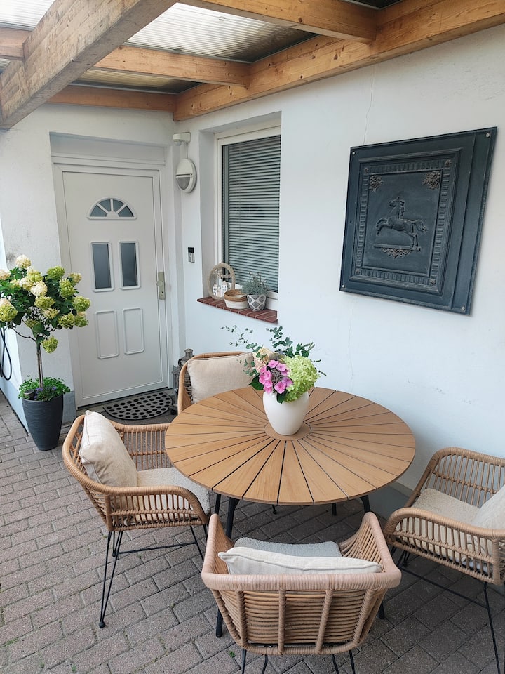 Kleine Gartenwohnung - Zentral & Ruhig - Walsrode