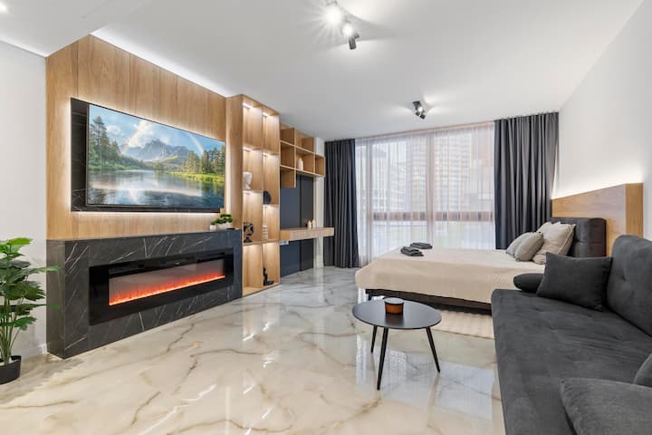 Luxury Riverside Studio At Eurovea - Bratislava