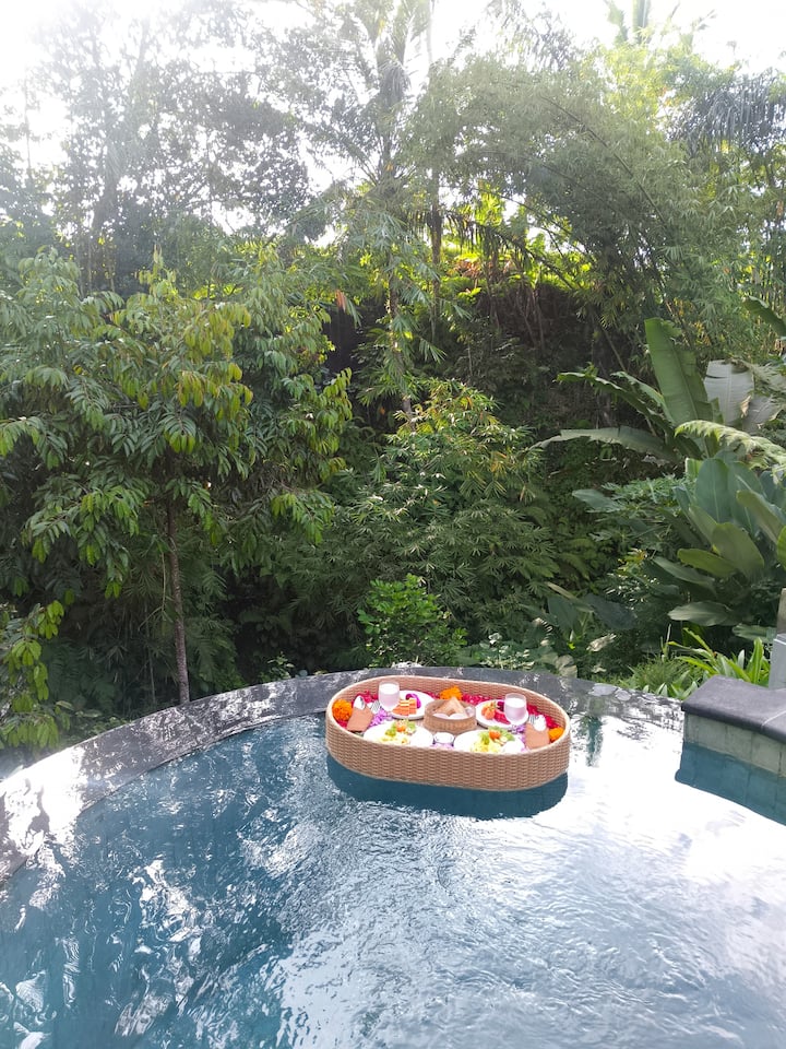 Shaka Ubud Villa -Over Looking Valley View - Bali
