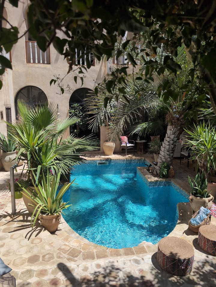 Riad Dar El Caid.  Palais Siecle Xiv Suite Luxe - Tozeur