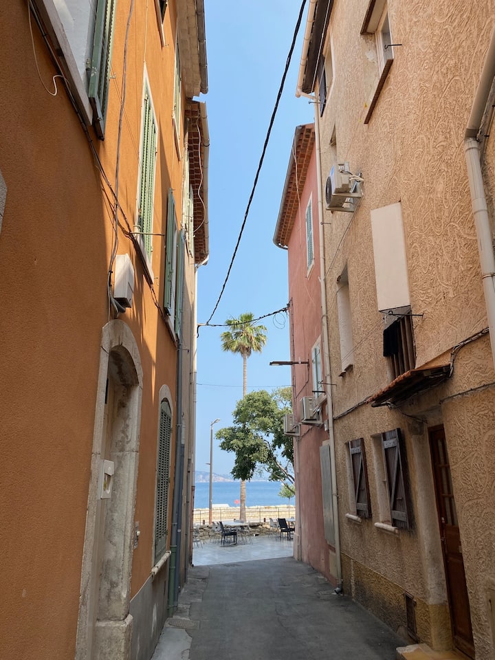 T2 Centre Historique Parking Gratuit 13 Min à Pied - 라 시오타