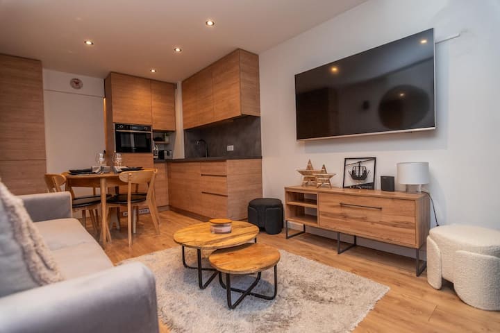 Studio Rénové - Vue Panoramique - Tignes