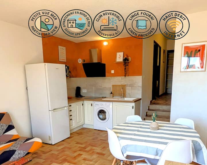 Le Fief, 150m De La Plage, Climatisation - Sigean