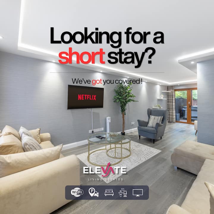 4bedhouse•sleeps8•largegroups•parking•garden•wifi - Beckenham