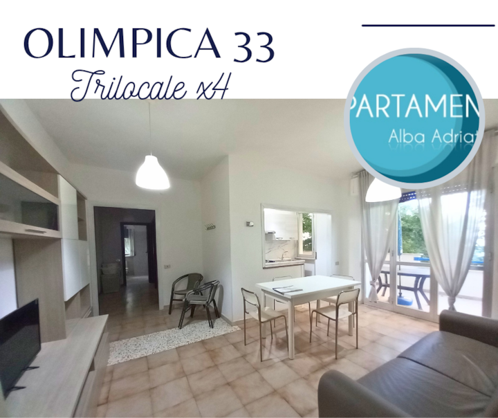 Trilocale Olimpica33 X4 Persone - Alba Adriatica