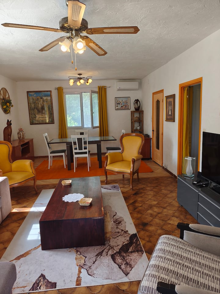 Appartement 83m2 Rez-de-jardin Bas De Villa - Villeneuve-Loubet