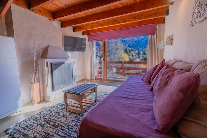 Hermosas Vistas Al Cerro + Estaciona+ Lavarropas - San Carlos de Bariloche