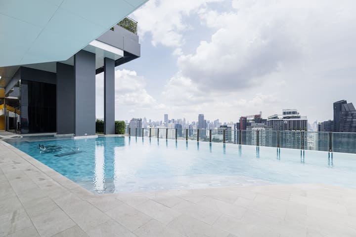 Ideo Asok Rmae9/无边泳池/月租/1000/500mbpswifi-5 - Bangkok