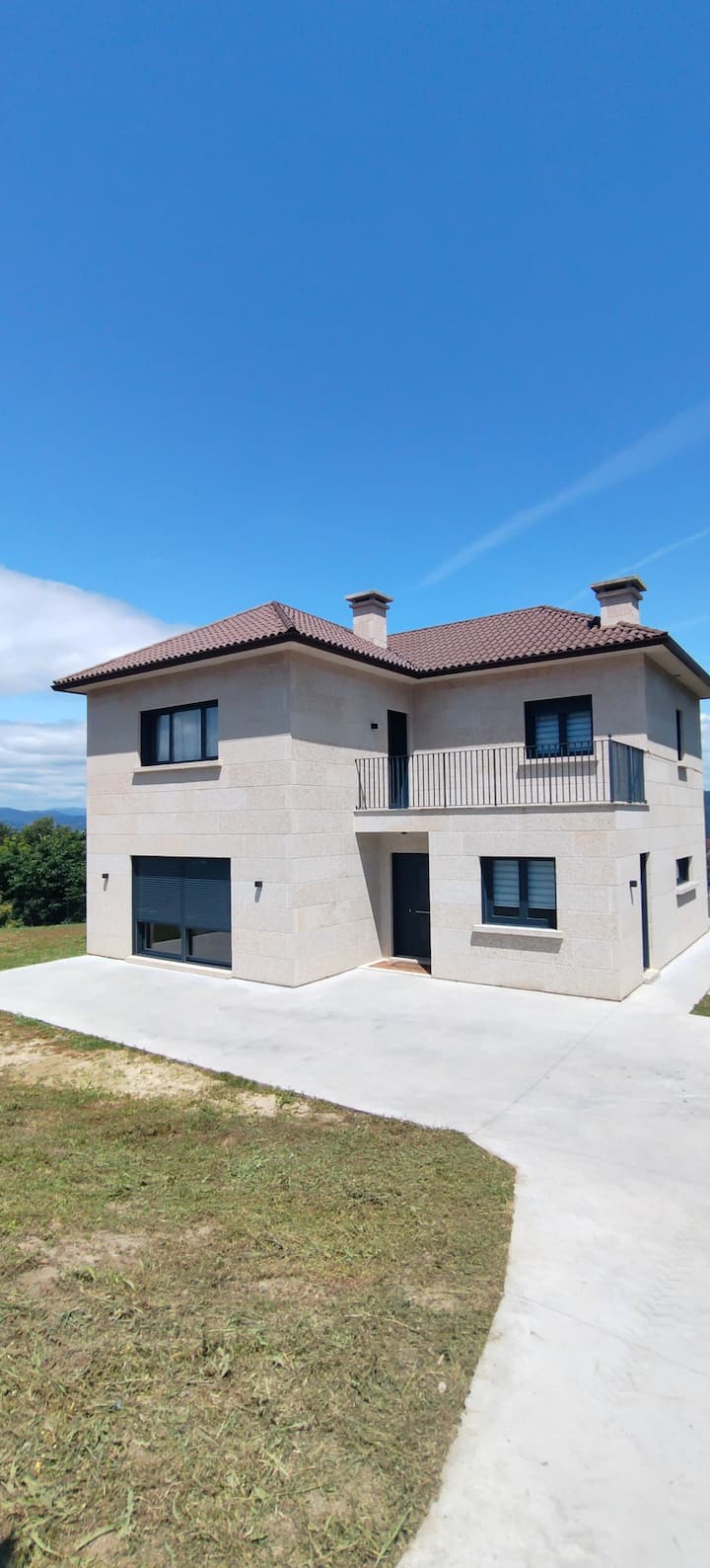 Chalet De Piedra Con Barbacoa - Marín