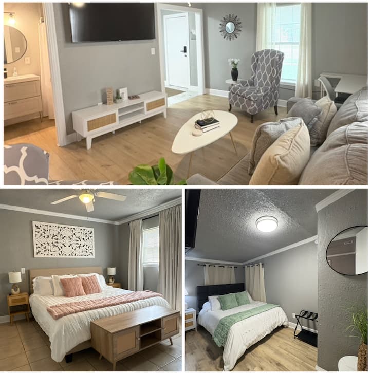 Cute & Cozy Retreat • Close To Ft. Hood• King Bed - キリーン, TX