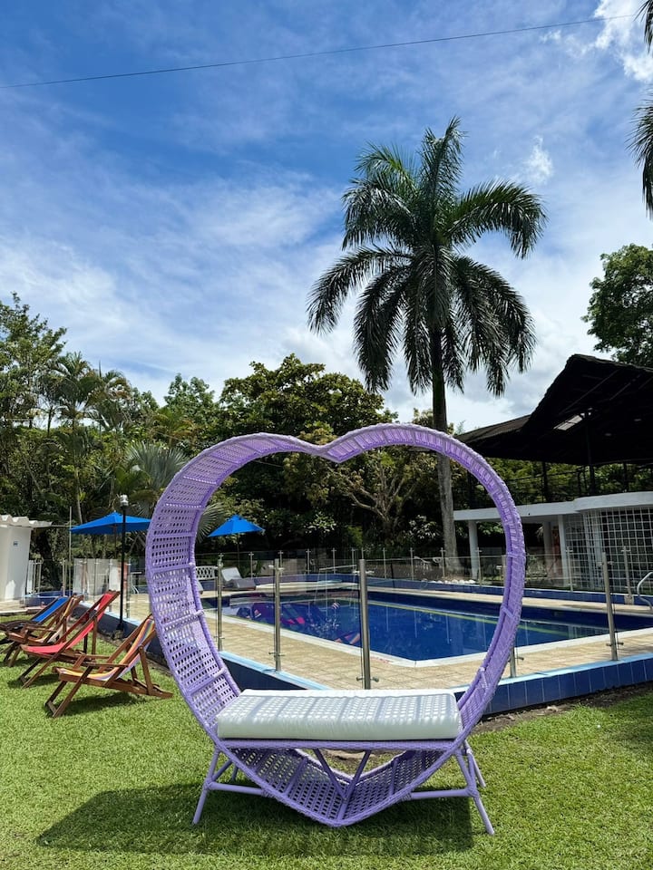 Las Ceibas - Hab. #5 Para 4 Pax, Desayuno Incluido - La Vega