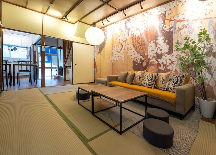Quiet Entire 70sqm Home, Just One Stop To Osaka! - Umeda