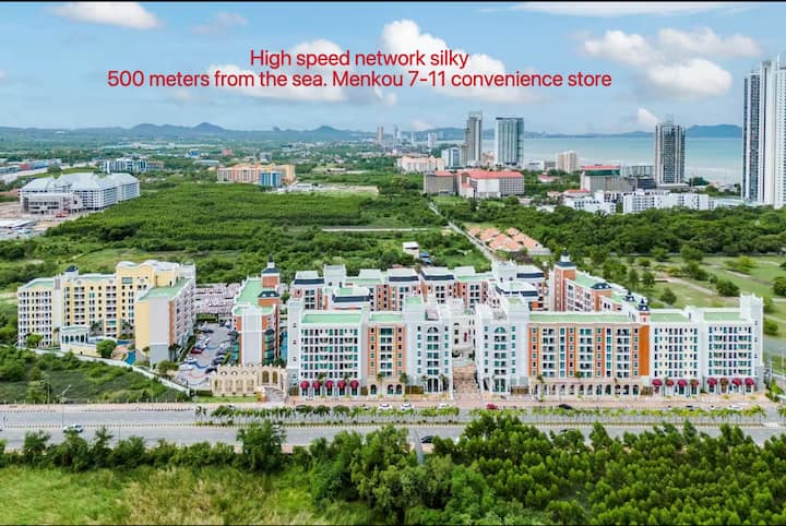 @212r/espana C栋-2楼-32平-一居室-wifi-洗衣机 - Jomtien