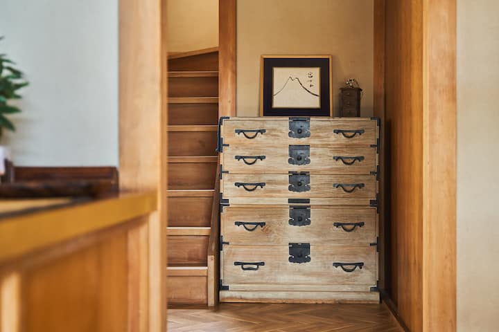 部屋から富士山を望む、無料バッグ、富士山駅徒歩8分、古民家日本文化体験、自転車レンタル【松山】 - Mount Fuji