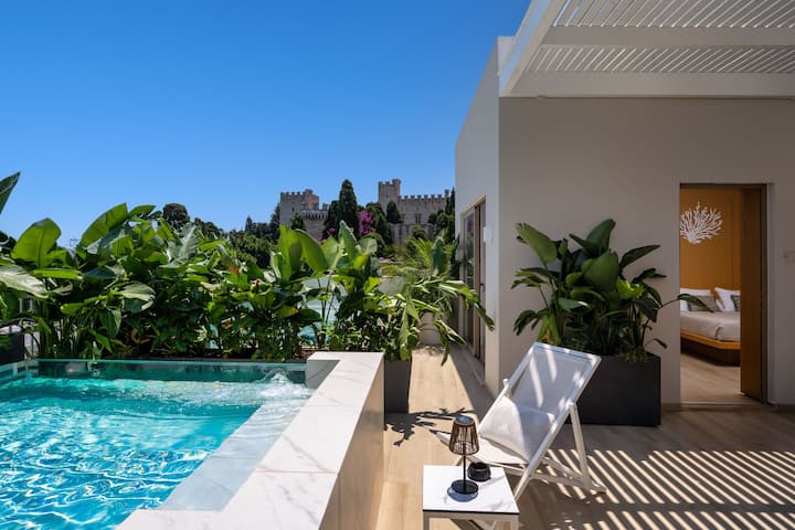 Suite Rooftop With Mini Pool & Shared Terrace - Rodi