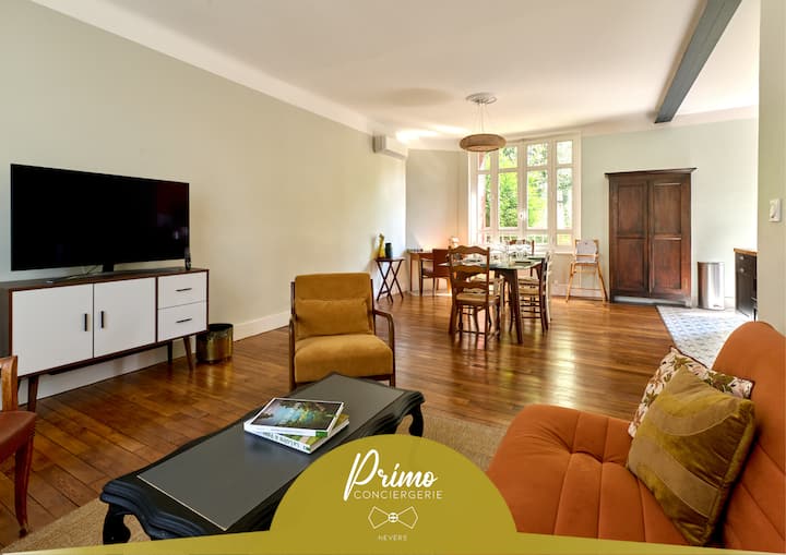 Maison Grenat, Avec Terrasse By Primo Conciergerie - Nevers