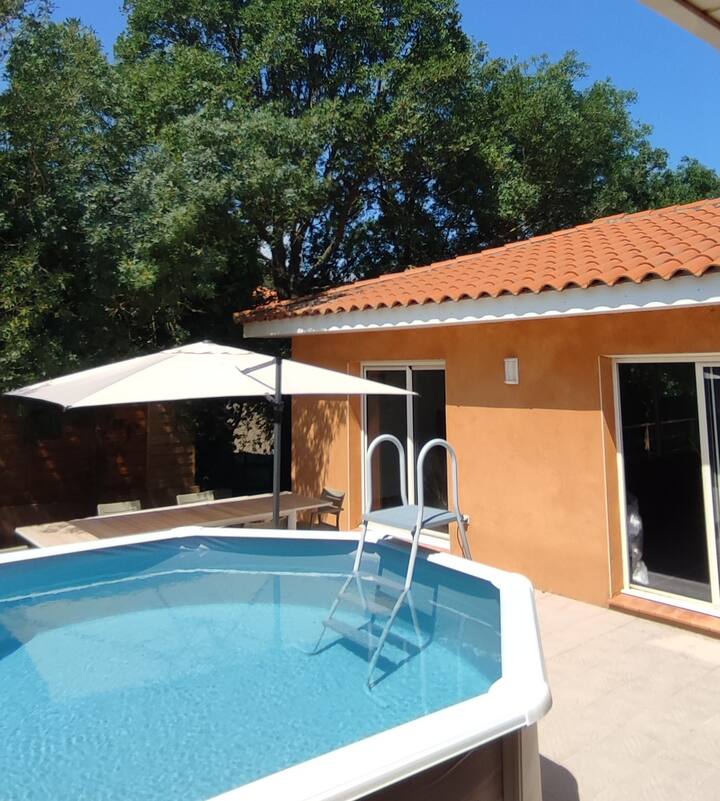 Villa Vacances T4 Piscine - Le Boulou