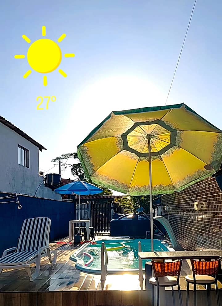 Recanto Boracéia  Com Piscina - Bertioga