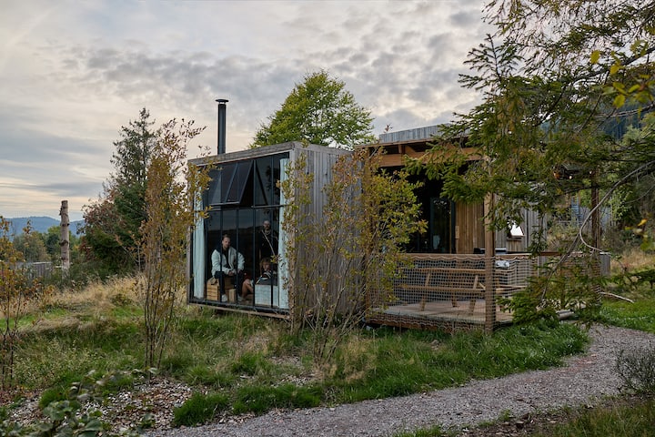 Cabane Nutchel Nature & Confort Pour 4 En Alsace - Schirmeck