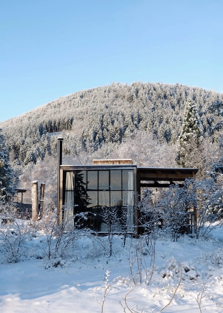 Cabane Nutchel Nature & Confort Pour 4 En Alsace - Schirmeck