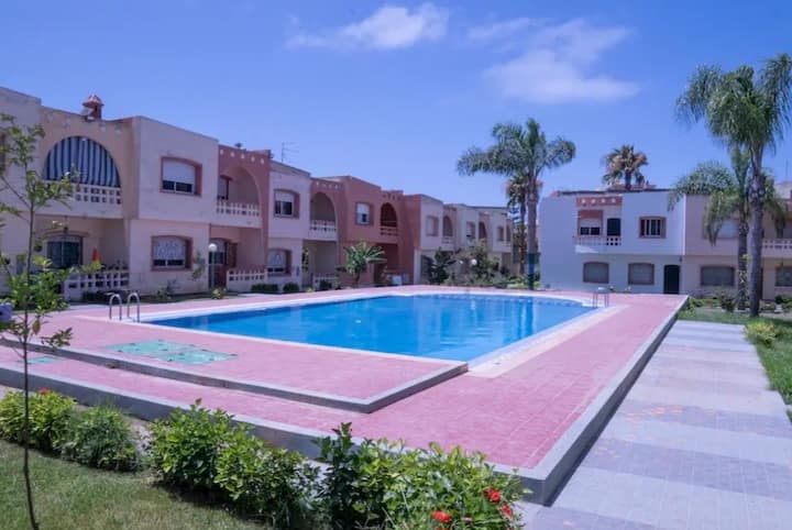 Duplex Moderne à 2 Min De La Plage + 2 Pools - El Jadida
